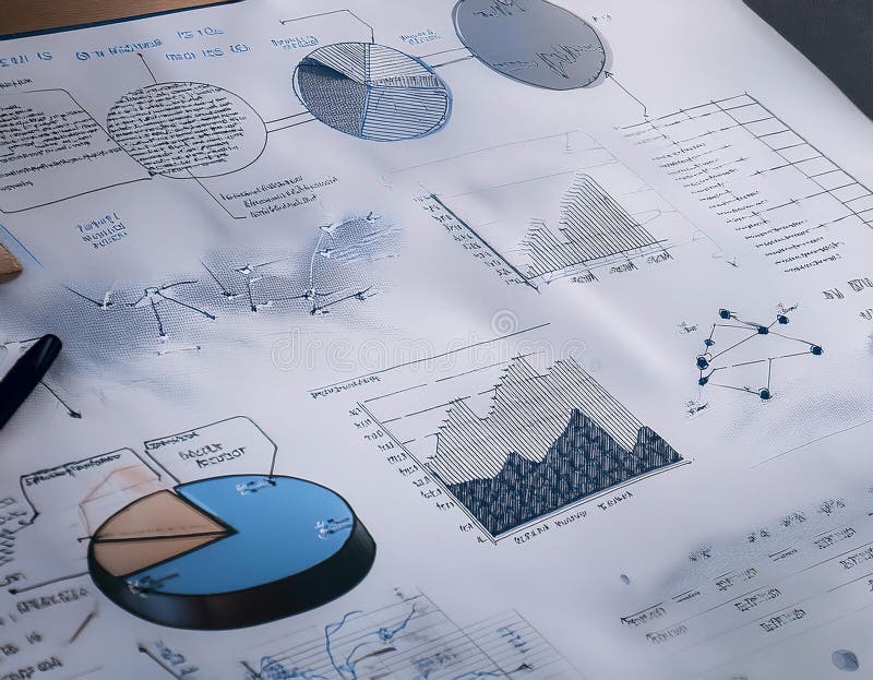 Detailed Diagram on a Whiteboard, Illustrating Complex Processes, Plans ...