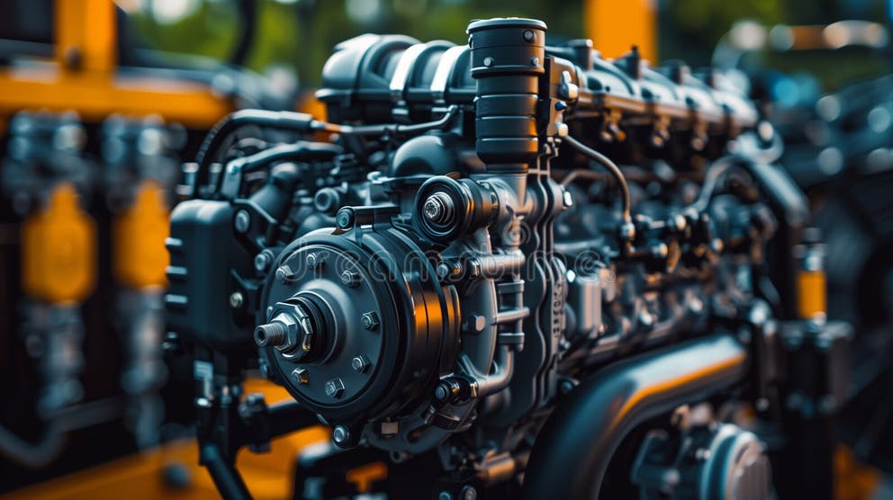 Diesel Heavy Mechanical Stock Illustrations – 844 Diesel Heavy ...