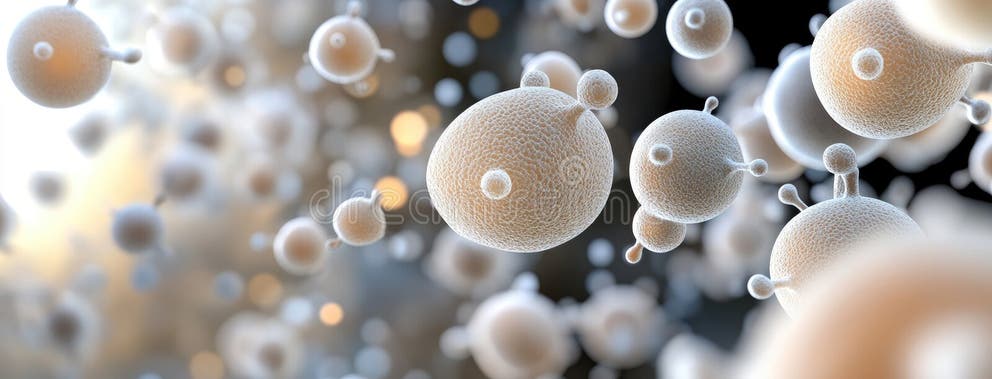 Detailed Digital Rendering Showcases an Amoeba with Realistic Textures ...