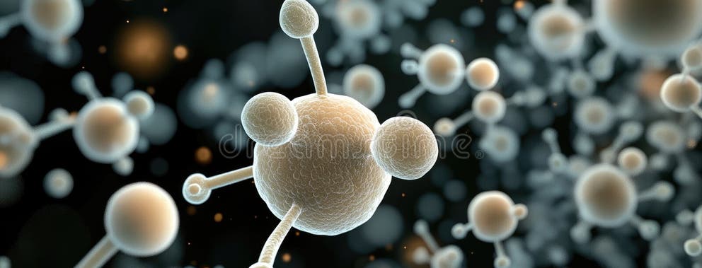 Detailed Digital Rendering Showcases an Amoeba with Realistic Textures ...