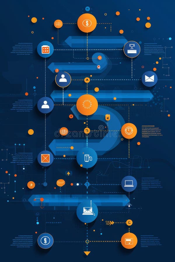 Detailed DMAIC Steps Diagram for Six Sigma Process Stock Illustration ...