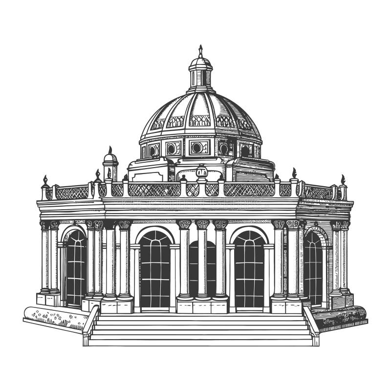 AI-Generated Classical Building Stock Vector - Illustration of windows ...