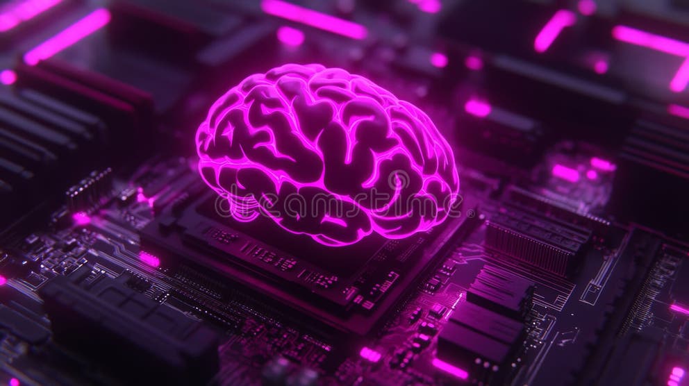 A Detailed Drawing Depicting the Complex Web of Linked Nodes ...