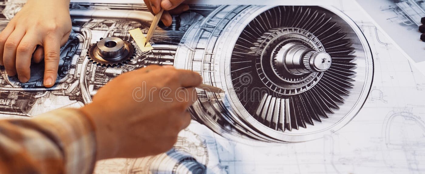 Detailed Jet Engine Drawings Stock Photos - Free & Royalty-Free Stock ...