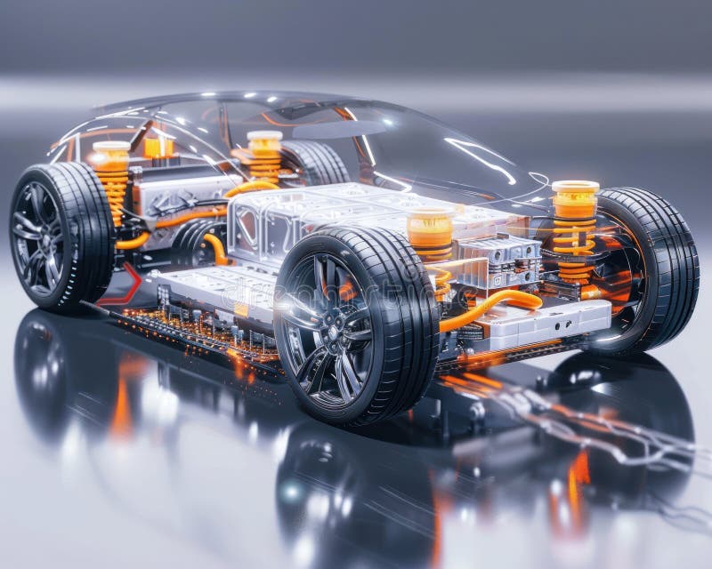 Detailed Evolution of Electric Vehicle Battery , Generative Ai Stock ...