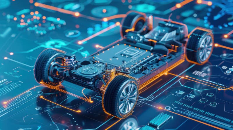 Detailed Evolution of Electric Vehicle Battery , Generative Ai Stock ...