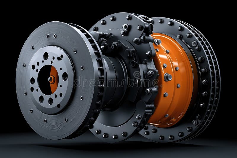 Disc Brake System Stock Illustrations – 2,080 Disc Brake System Stock ...