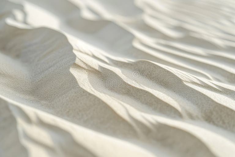 Detailed Exploration of Sand Texture, Highlighting Intricate Patterns ...
