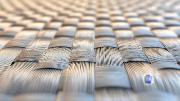 A Detailed Fabric Surface Showcases a Repeating Checkered Pattern with ...