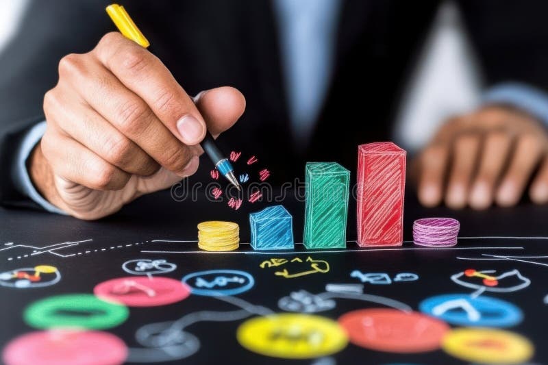 Detailed Financial Planning Life Illustrations Stock Illustration ...