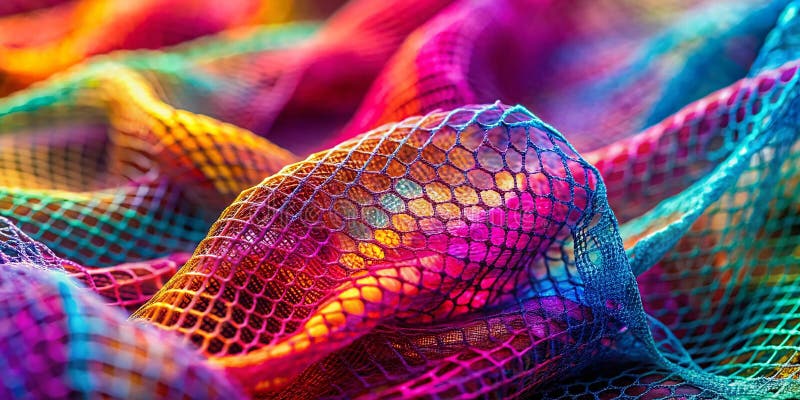 Detailed Fishnet Fabric Texture Stock Photos Explore the Intricate ...