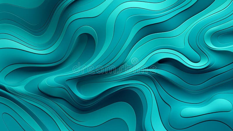 Detailed Flat Illustration with Intricate Ripples Texture, High ...