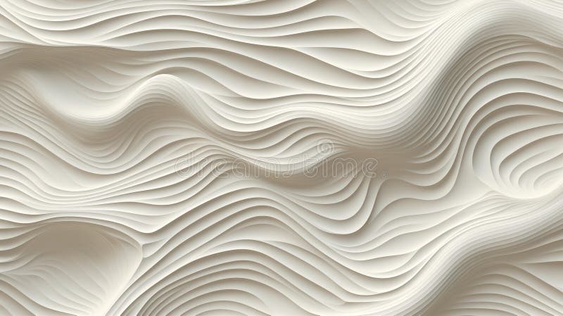 Detailed Flat Illustration with Intricate Wavy Grain Texture and ...