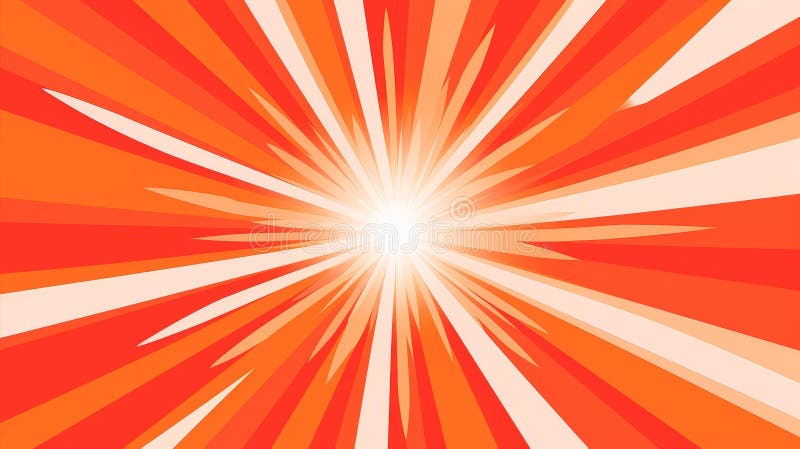 Detailed Flat Illustrations with Intricate Sunburst Textures and ...