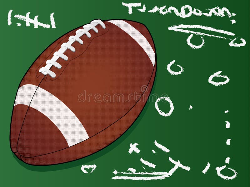 Football Strategy Play stock vector. Illustration of sports - 28751957