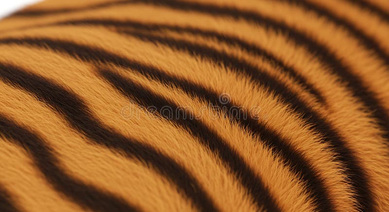 Detailed Fur Texture with Black Stripes on Animal Surface Pattern Stock ...