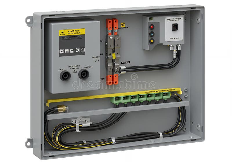 Panel Electrical Connections Stock Illustrations – 435 Panel Electrical ...