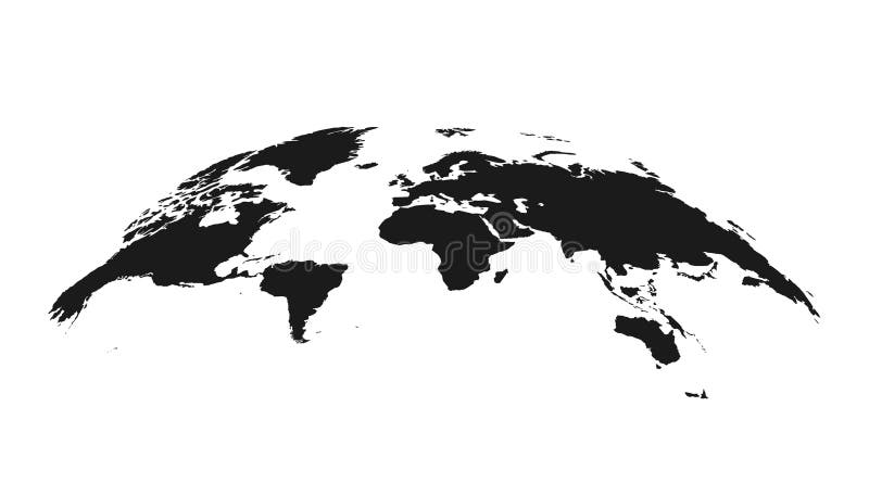 Grey Political World Map Vector Isolated Illustration Stock ... Grey Political World Map Vector Isolated Illustration Stock ...