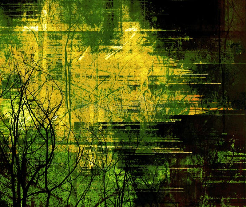 Tree Silhouettes Green Version Stock Illustrations – 8 Tree Silhouettes ...