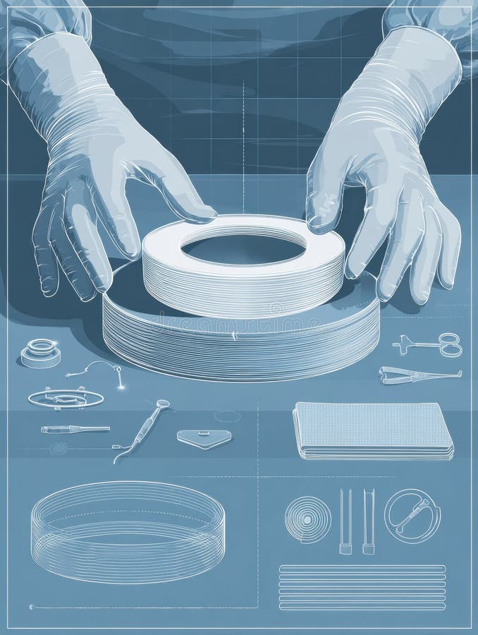 Detailed Guide on Assembling a Complex Mechanical Device with Various Parts Laid Out on a ...