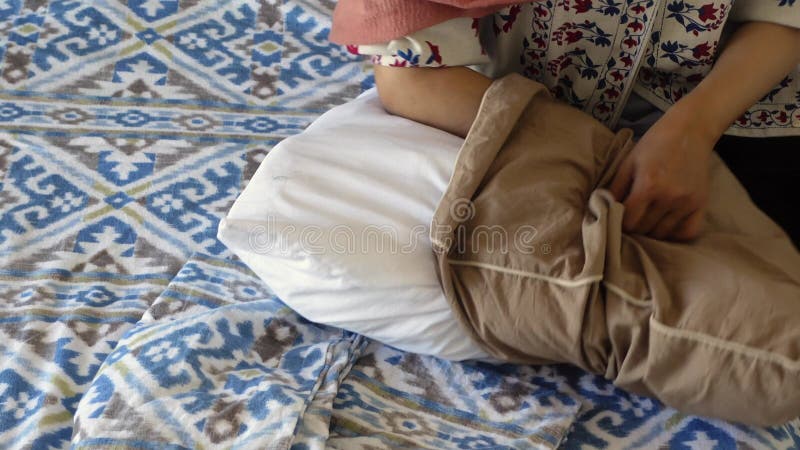 Learn How To Properly Stuff and Fold Pillows for Your Bedding Stock ...