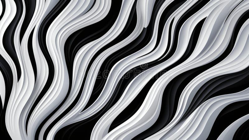 Elegant Zebra Print Design with Intricate Details and Highquality Flat ...