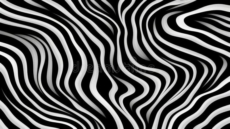 Elegant Zebra Print Design with Intricate Details and Highquality Flat ...