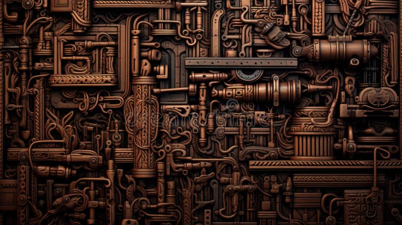 Detailed Highresolution Texture of Crafting Tools on a Creative ...