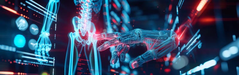 Detailed Holographic Analysis of a Human Hand and Skeleton ...