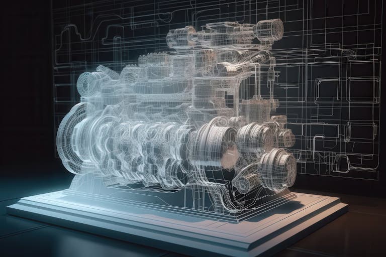 Detailed Holographic Visualization of a State-of-the-art Mechanical ...