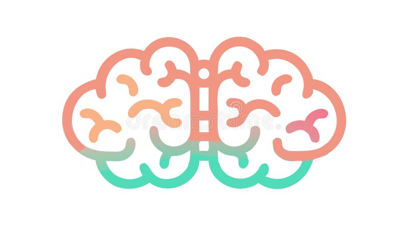 Detailed Human Brain. Intellect, Thought and Psychology, Vector Design ...