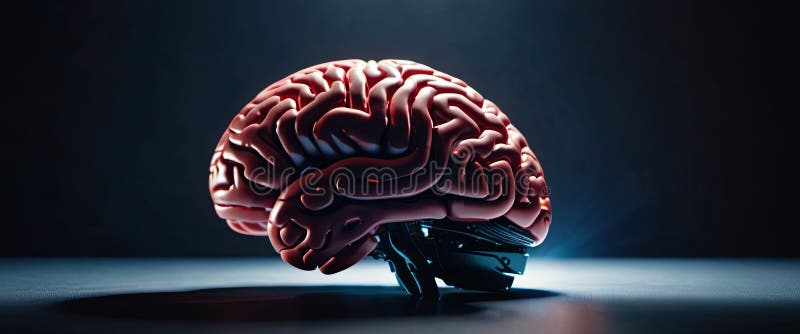 Detailed Human Brain Structure. Various Regions Connections within ...