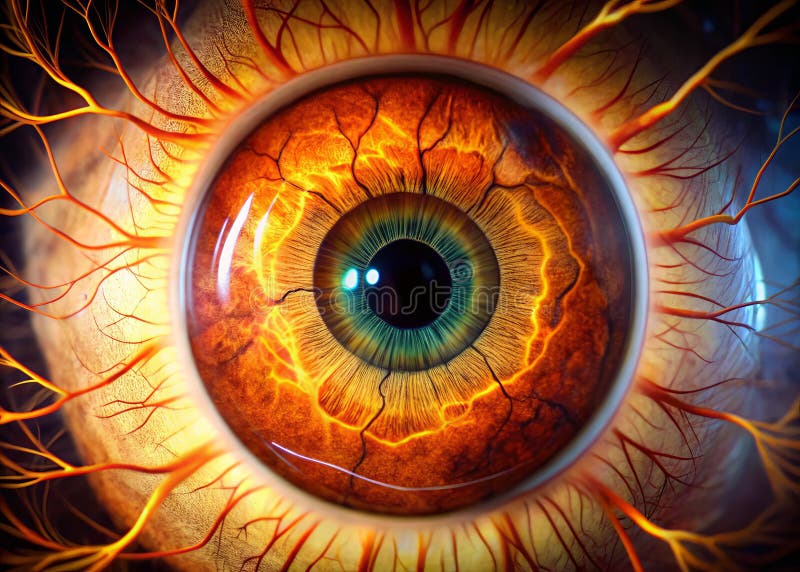 Detailed Human Eye Posterior Segment Imaging Unveiling Choroid Retinal ...