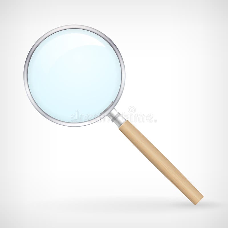Magnifying Class Symbol Stock Illustrations – 579 Magnifying Class ...