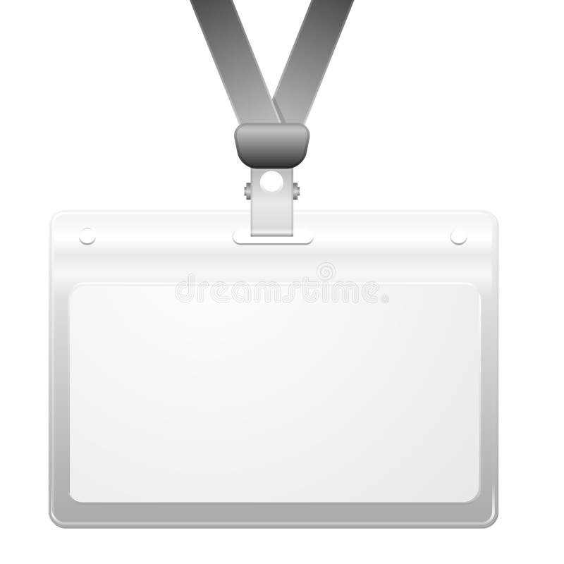 Name tag stock vector. Illustration of meeting, access - 30017229