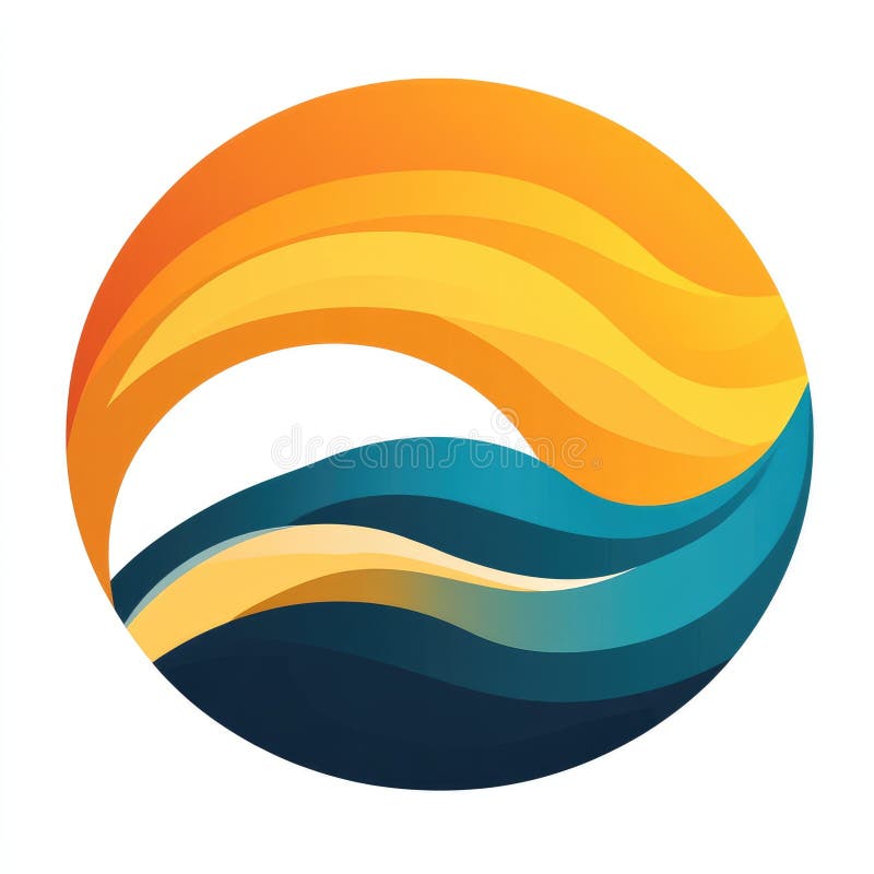 Detailed Illustration of a Creative Logo Design Stock Illustration ...