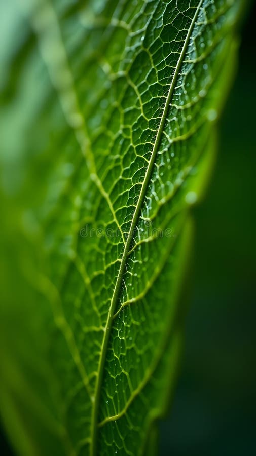 Internal Leaf Structure Stock Illustrations – 330 Internal Leaf ...