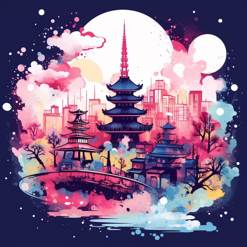 Japan Cartoon City Stock Illustrations – 1,480 Japan Cartoon City Stock ...