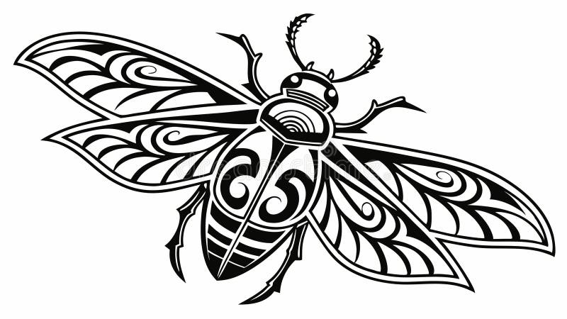 Intricate Moth Insect, Nocturnal Beauty, Vector Design Generative AI ...