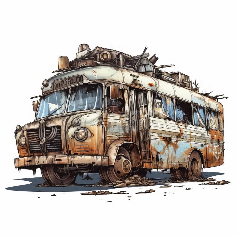 Rusted Van Stock Illustrations – 29 Rusted Van Stock Illustrations ...