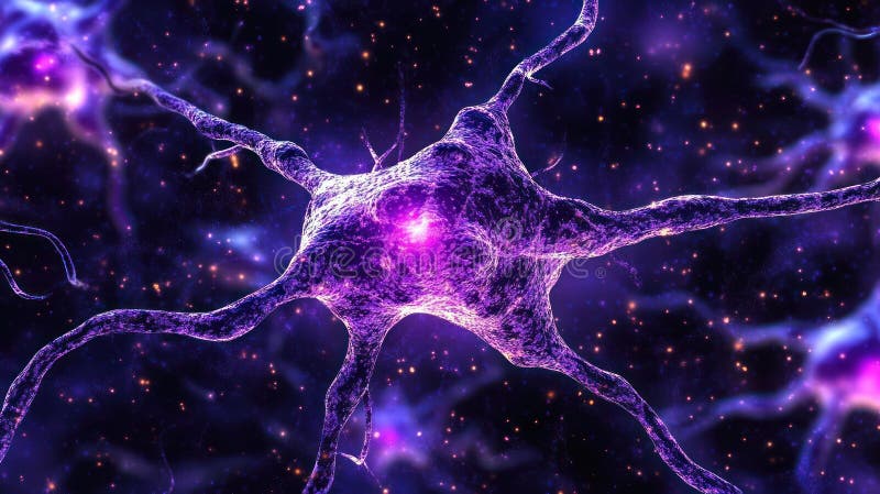 Single Brain Neuron Stock Illustrations – 345 Single Brain Neuron Stock ...