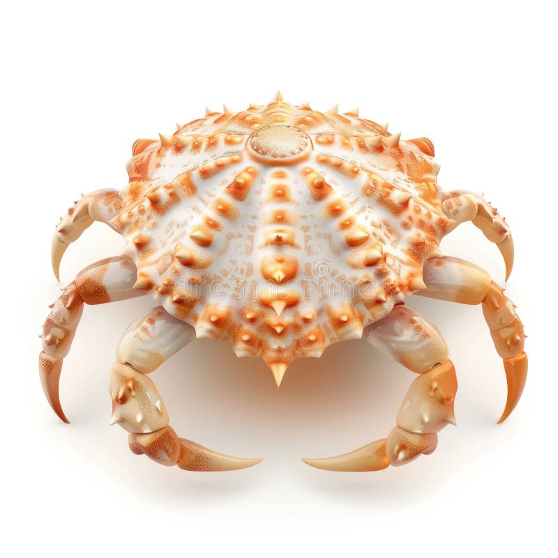 Stunning Spiny Crab, Detailed 3D Render of Ocean Creature Stock ...