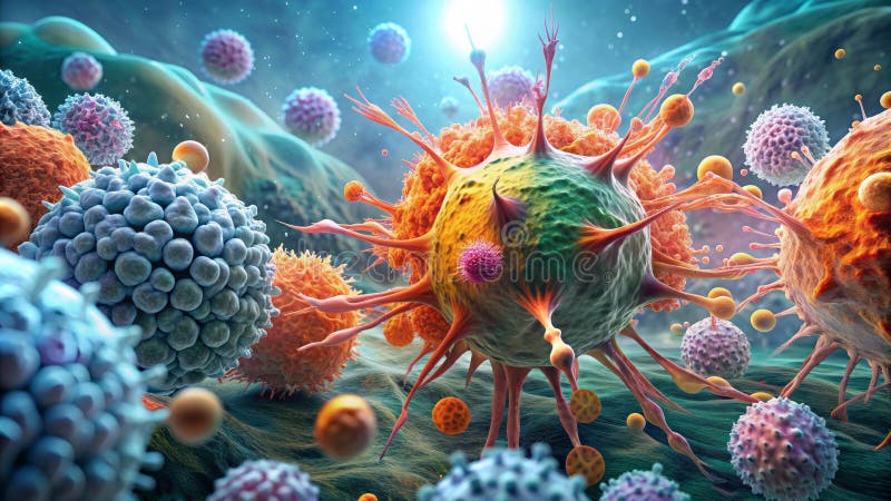 Detailed Illustration of the Tumor Microenvironment Enhanced ...