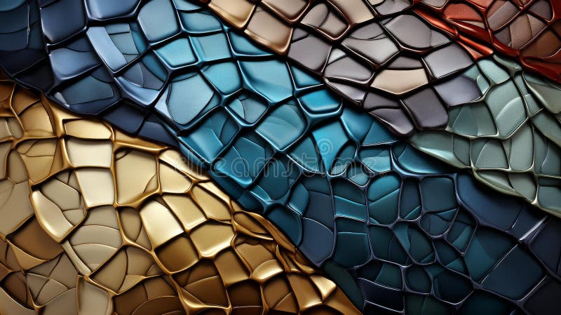 Detailed Illustration of a Turtle Shell with Intricate Patterns and ...