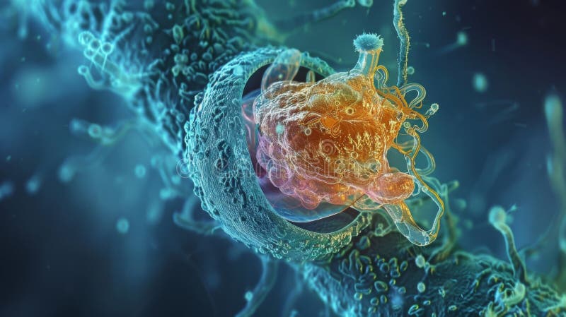 A Detailed Image of the Acrosome the Specialized Structure at the Tip ...