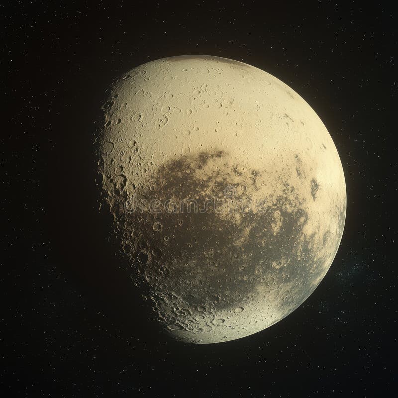 Ceres Dwarf Planet in the Asteroid Belt Stock Illustration ...