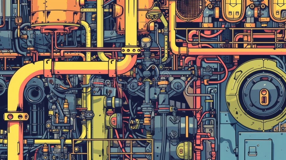 A Detailed Image of a Manufacturing Manual with Highlighted Sections ...