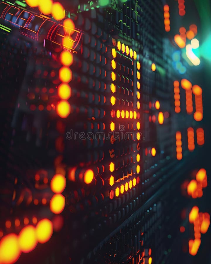 Detailed Image of a New Years Eve Countdown Timer Highlighting the ...