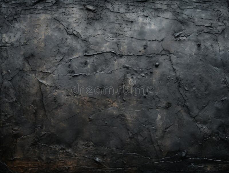 Detailed Image of a Rough, Dark Surface with Scratches and Textural ...