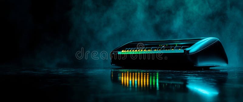 A Detailed Image of a Router Positioned on a Black Background, Suitable ...
